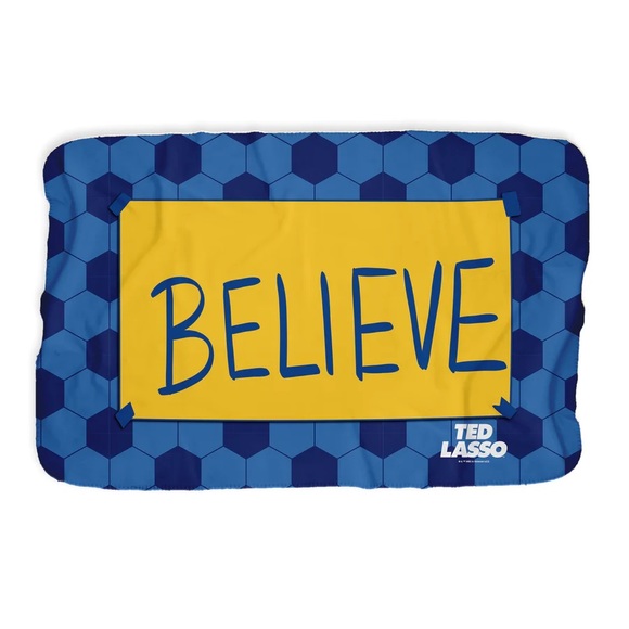 Warner Bros. | Bedding | Ted Lasso Believe Sherpa Blanket | Poshmark